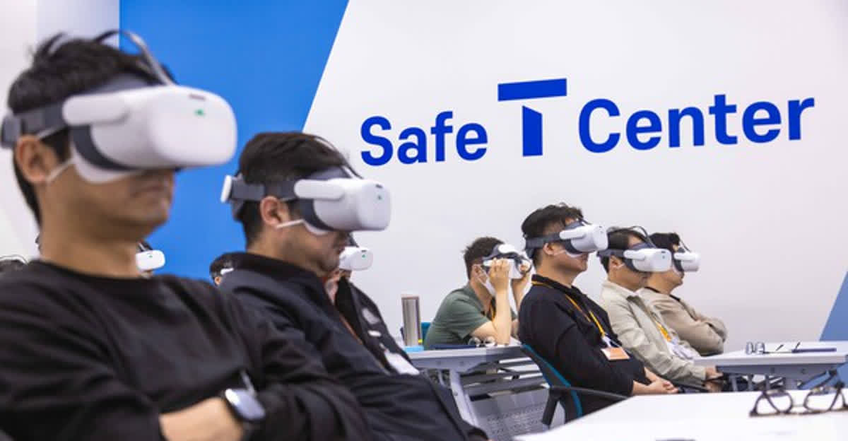 SKT, 안전체험교육관 콘텐츠 강화…비계 체험존·4D VR 추가