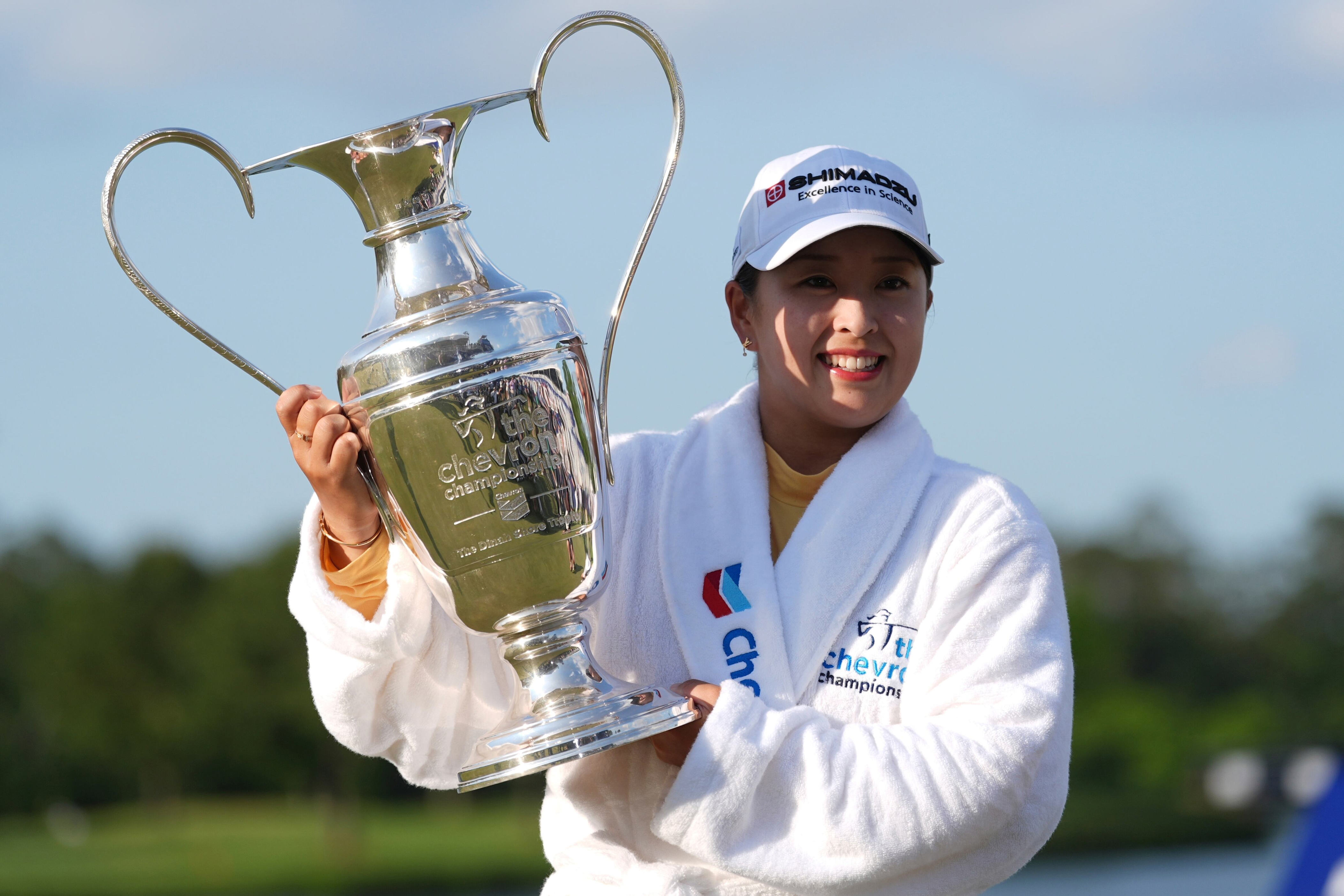 Mao Saigo of Japan wins the Chevron Championship with a birdie in a 5 ...