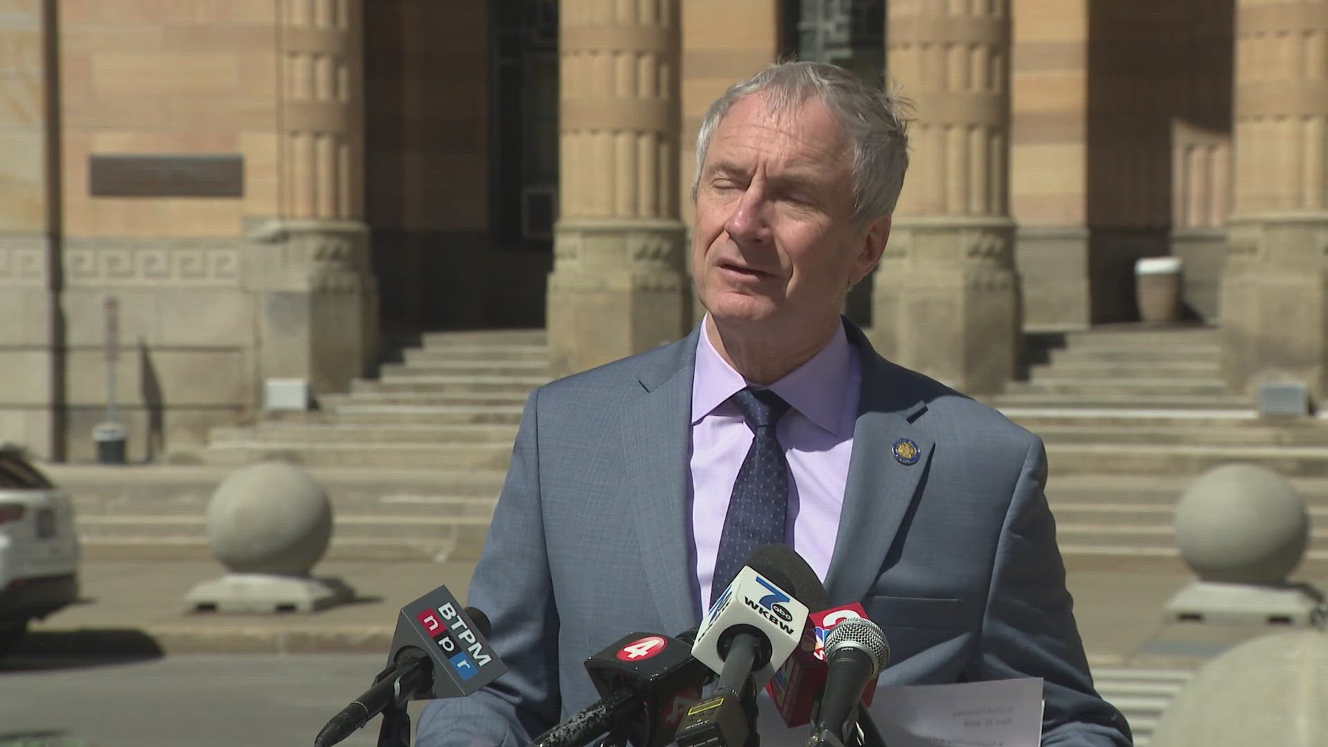 Sen. Ryan pitches gap plan, acting mayor Scanlon scoffs at it