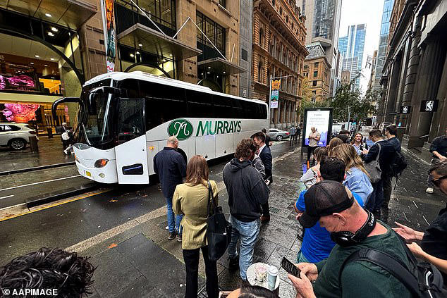 Peter Dutton's 'getting Australia back on track' campaign hit by bus mishap