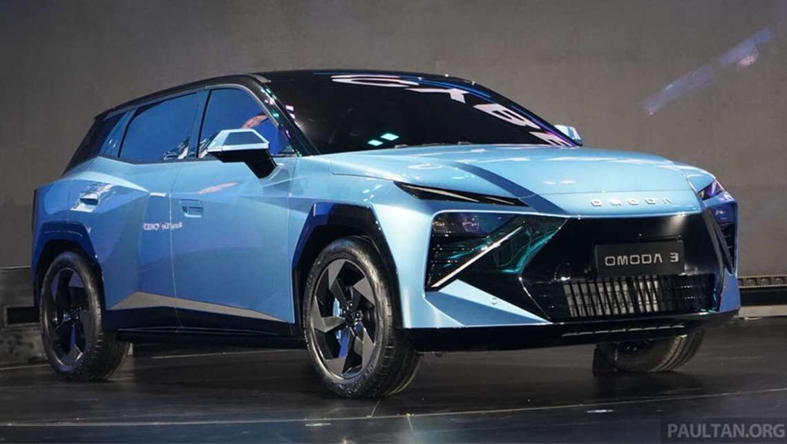 Chery eyeing 2025 Omoda 3 for Australia