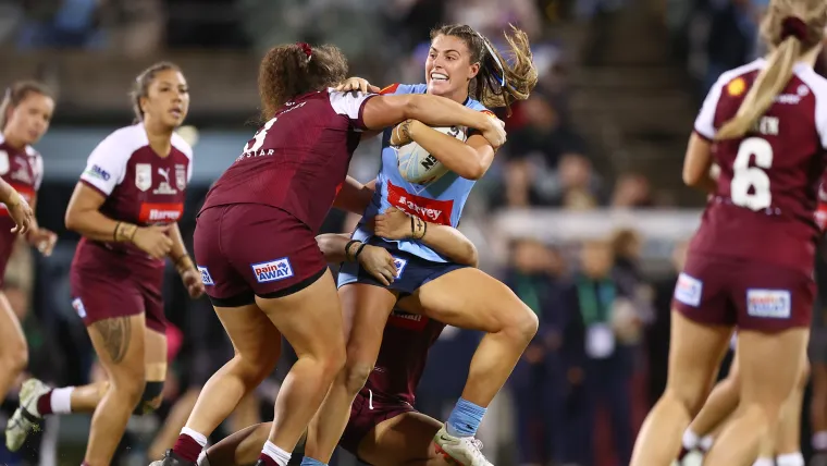 How long is a women's Origin/NRLW game?