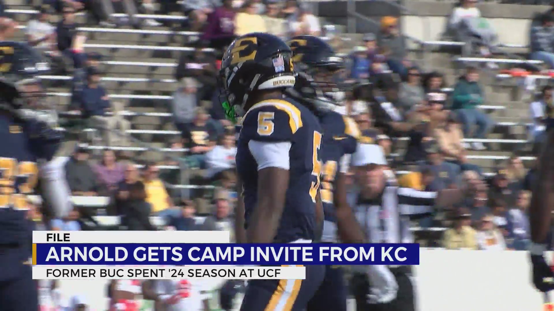 Arnold gets camp invite from Kansas City