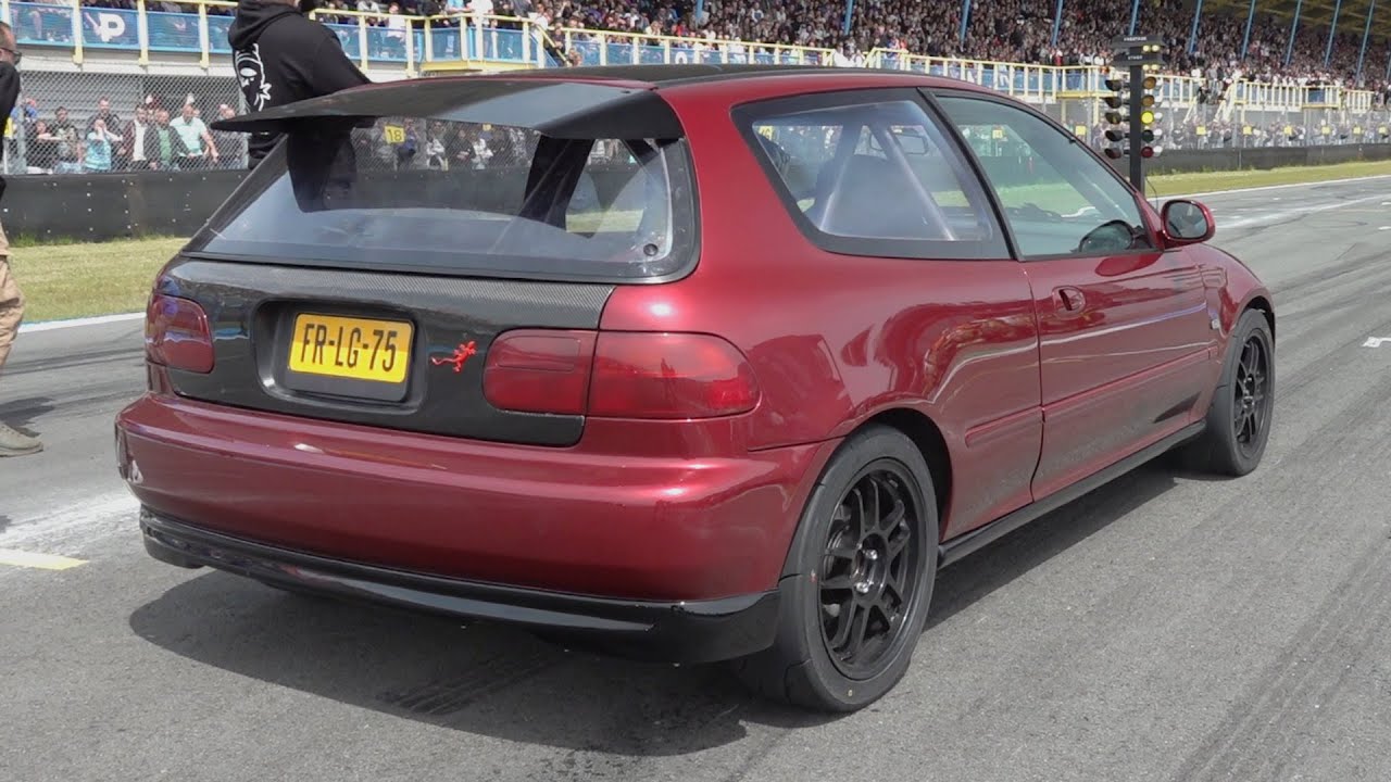 1000HP+ Honda Civic AWD Turbo vs Nissan GT-R R35 – Real Street Battle!