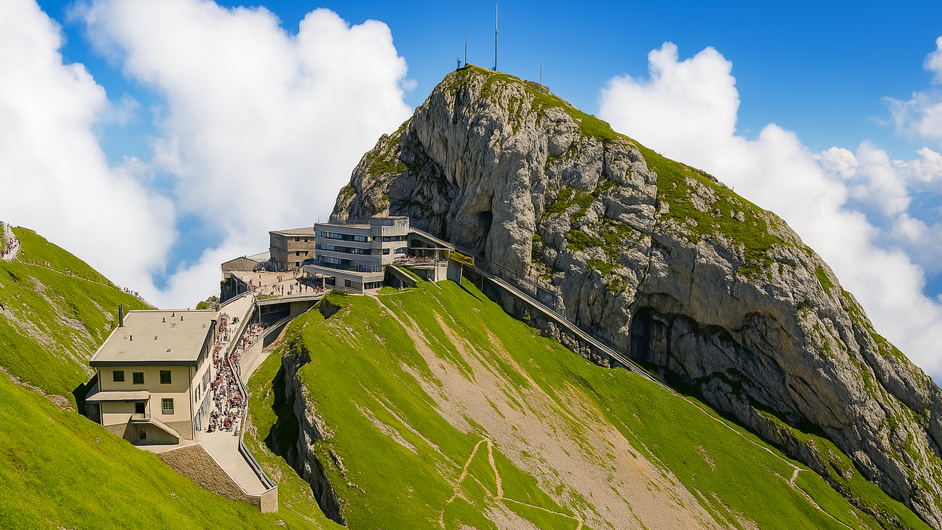 En la Cima del Monte Pilatus: El Paisaje Alpino Más Hermoso de Suiza