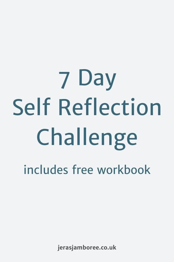7 Day Self Reflection Challenge
