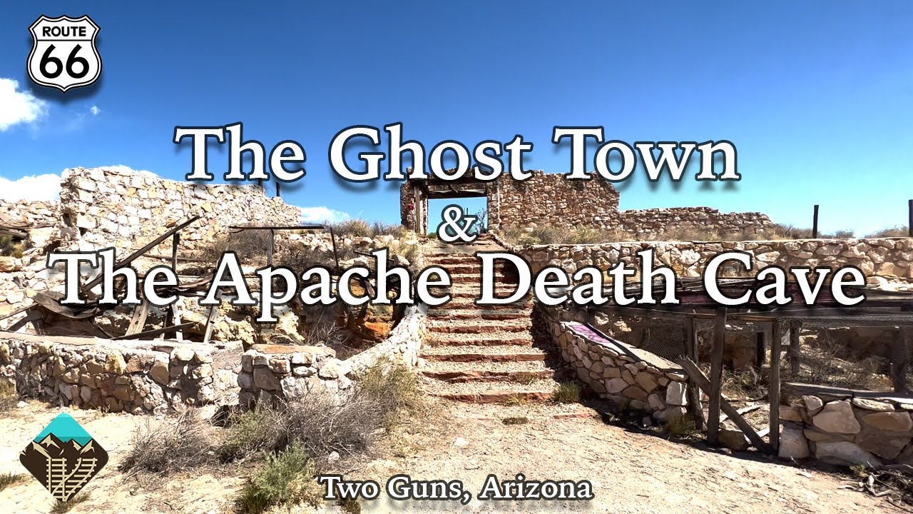 Ghost Town Adventure: Two Guns & the Haunted Apache Death Cave!