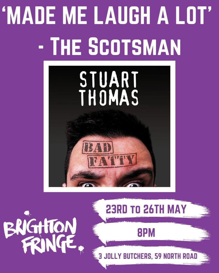 ‘Bad Fatty' stand-up comedy show comes to Brighton Fringe