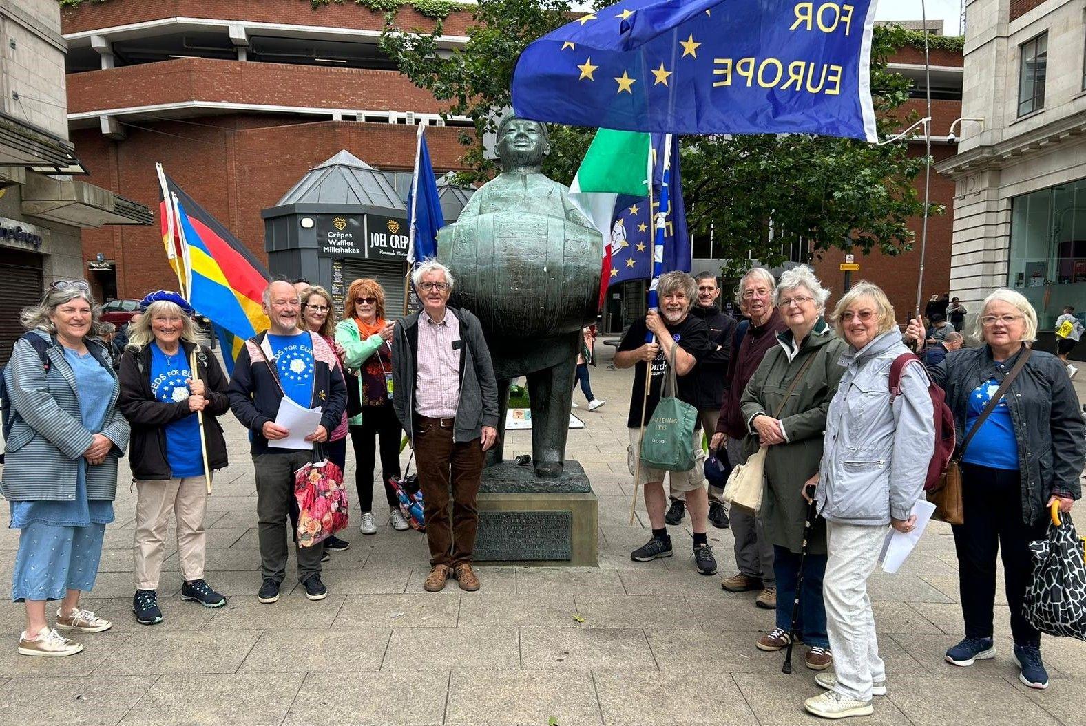 Takings steps to learn about Leeds's European history