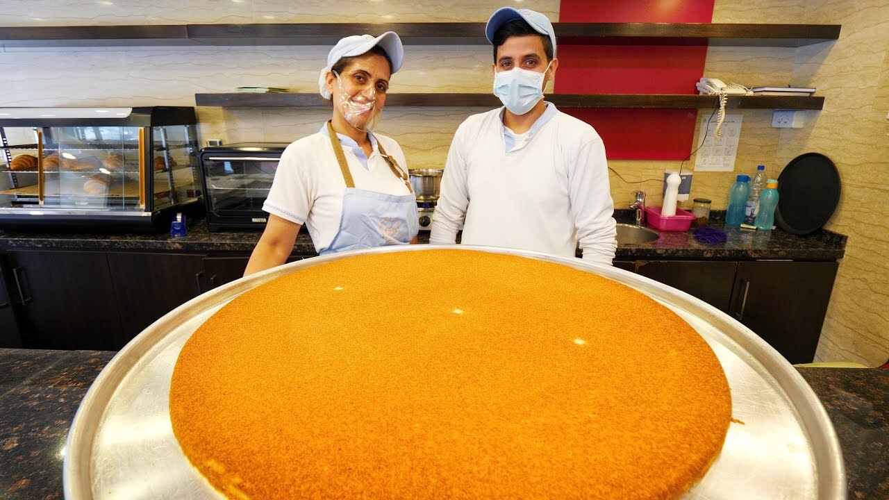 Traditional LEBANESE FOOD in Byblos - Mezze & Knafeh Croissant ...