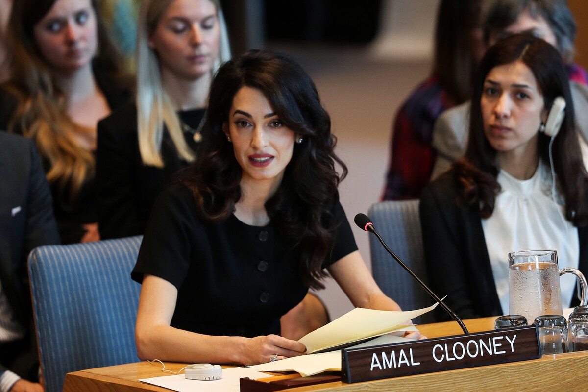 Amal Clooney nuovo “nemico numero 1” di Donald Trump (dopo il marito ...