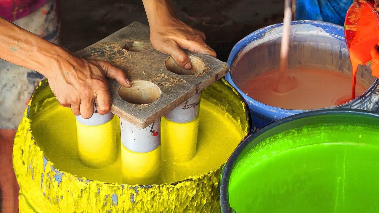 Inside Primitive Factory Producing Millions of Rubber Bands Per Day