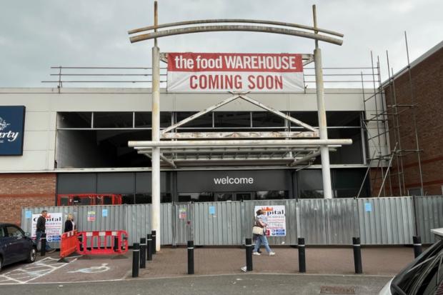 New Food Warehouse store to open in Taunton Priory Fields Retail Park