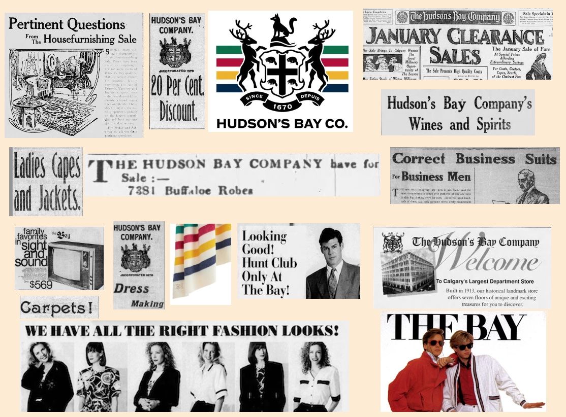 From buffalo robes to brand-name clothes: How ads from The Bay changed ...