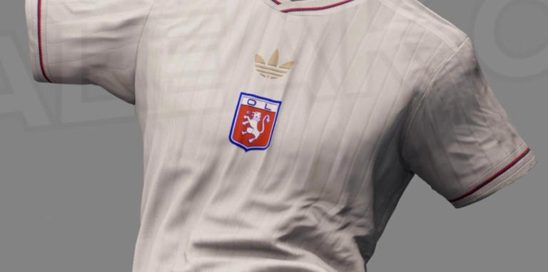 EN IMAGES. OL : le maillot rétro exceptionnel pour les 75 ans