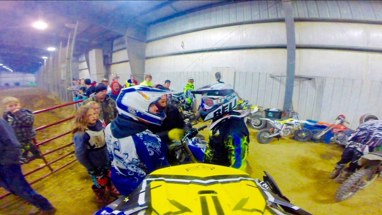 ANGRY DIRT BIKE RIDERS FIGHT...