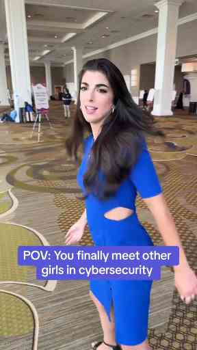 POV you finally meet other girls in cybersecurity