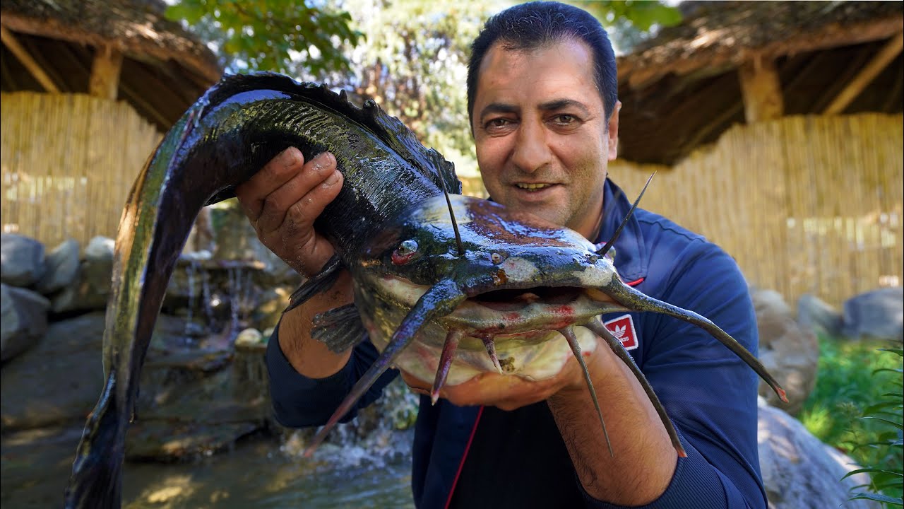 The most delicious catfish soup and grilled fish