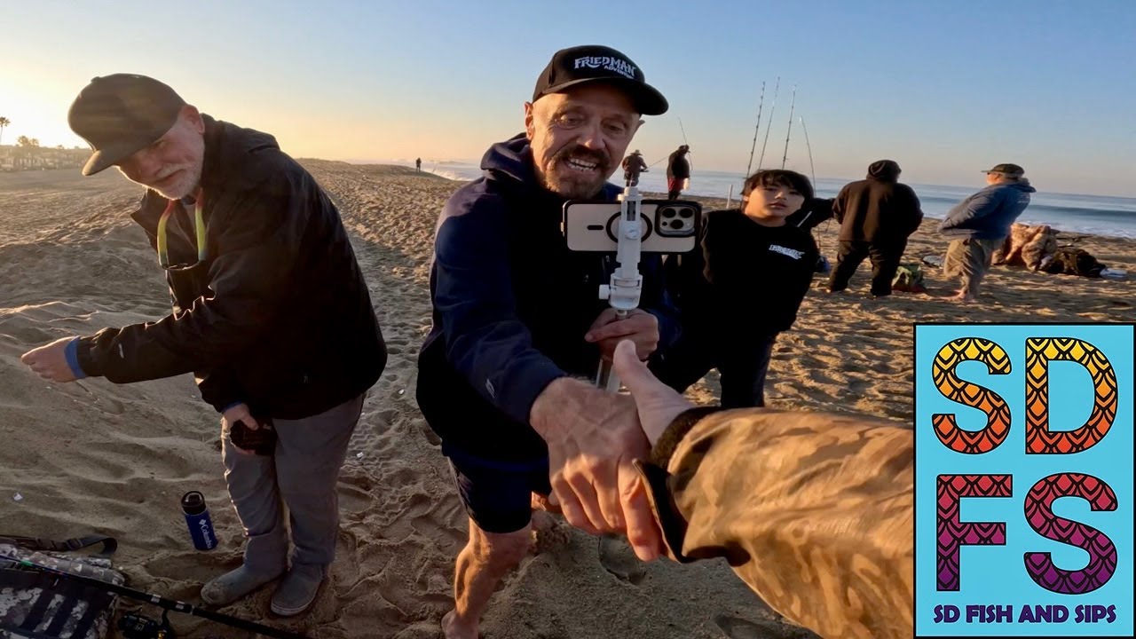 Surf Fishing with Phil Friedman Adventures Family in Orange County Southern California 2025