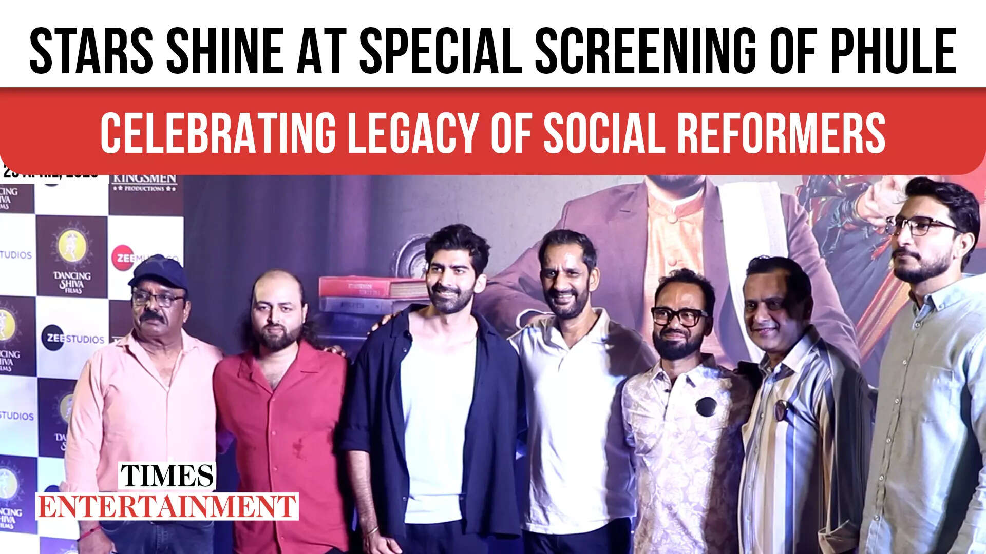 Stars Shine at Phule Screening
