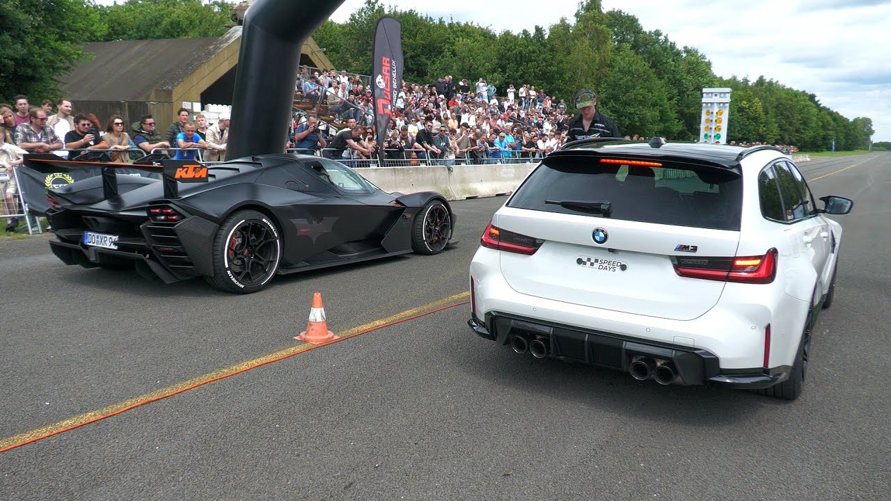 BMW M3 G81 Touring vs KTM X-BOW GT-XR: Power Battle!