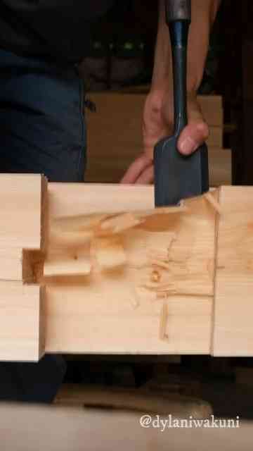 First time using my custom 60mm wide paring chisel—well worth the wait