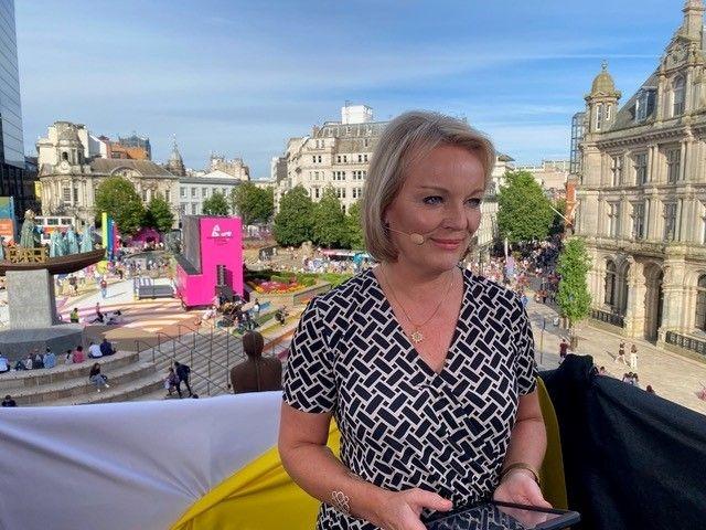 ‘BBC Midlands Today’ presenter, Mary Rhodes, is introducing a ...