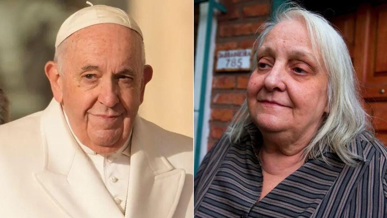 Única irmã viva do Papa Francisco não esteve no funeral do irmão: saiba ...