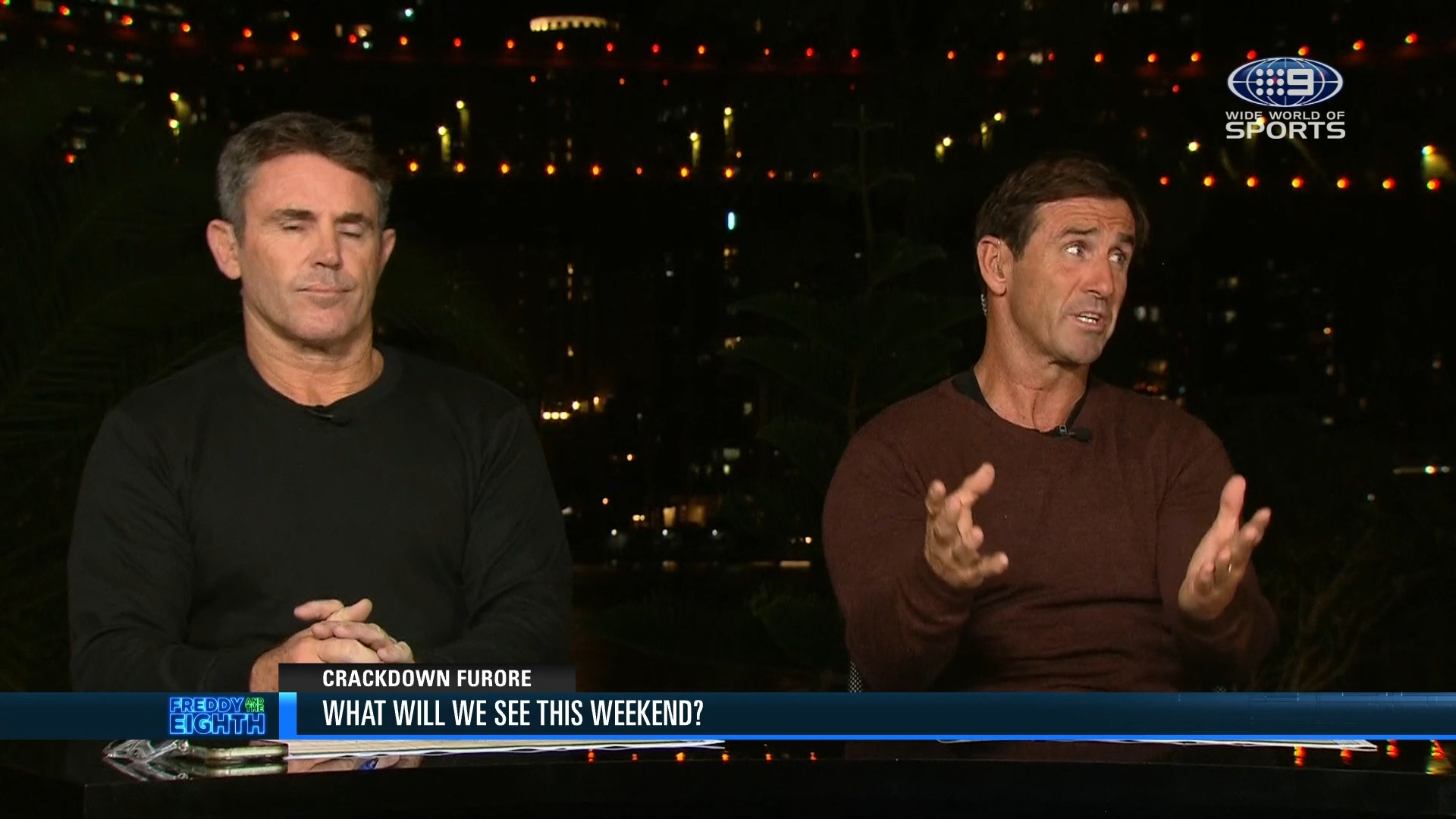 Joey reveals why he refused to call 23 minutes of Sharks v Tigers