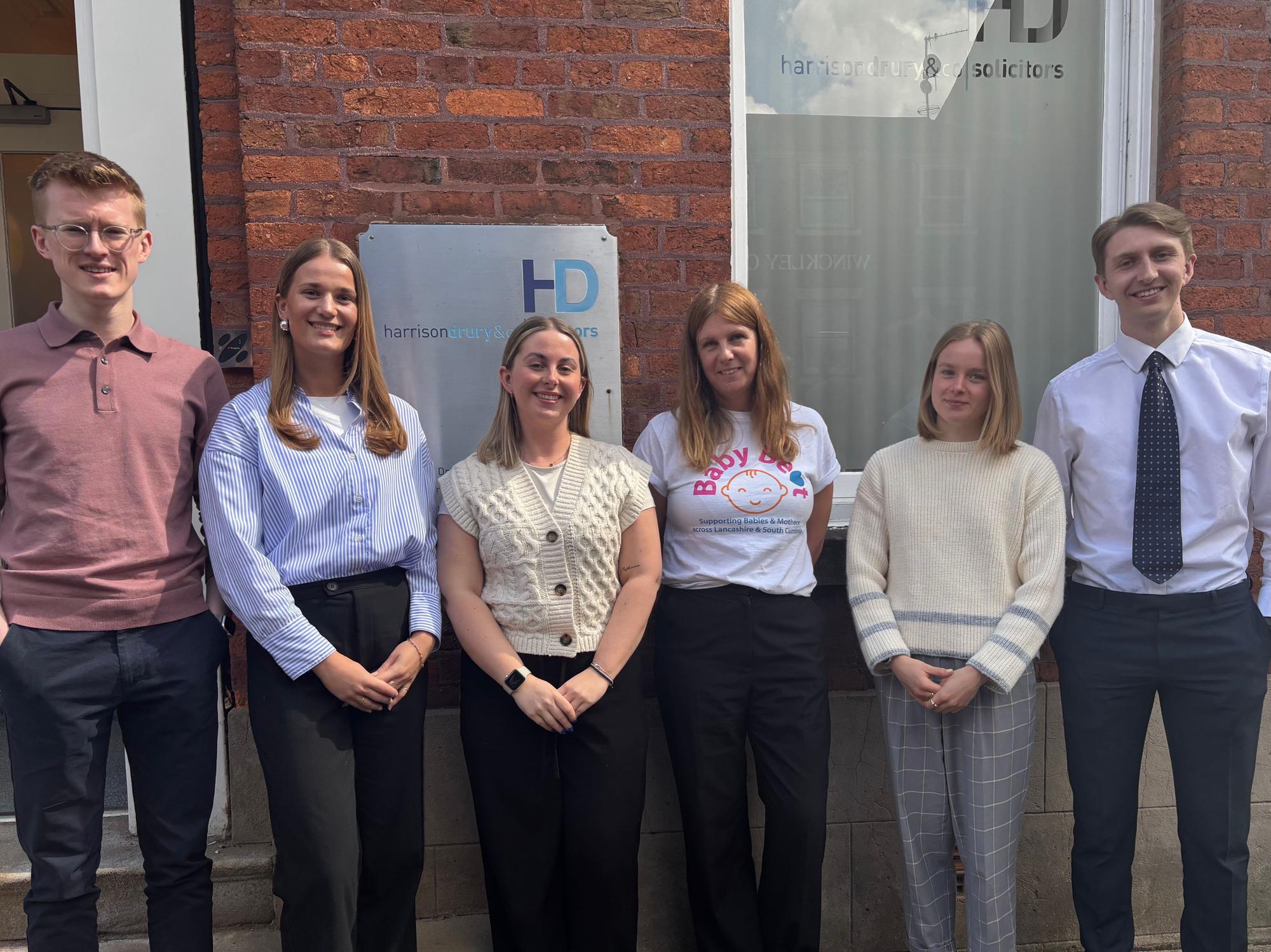 Preston law firm supports charity Baby Beat