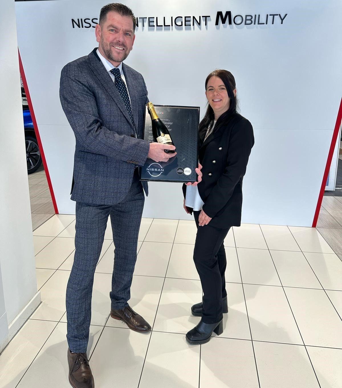 Recognition for Derby motor retail professionals