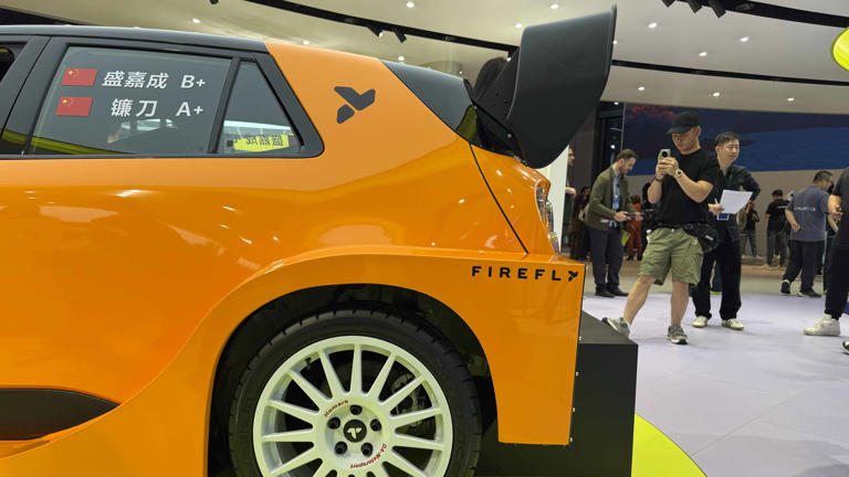 We are desperate to see Nio’s bonkers Firefly rally car compete in the WRC