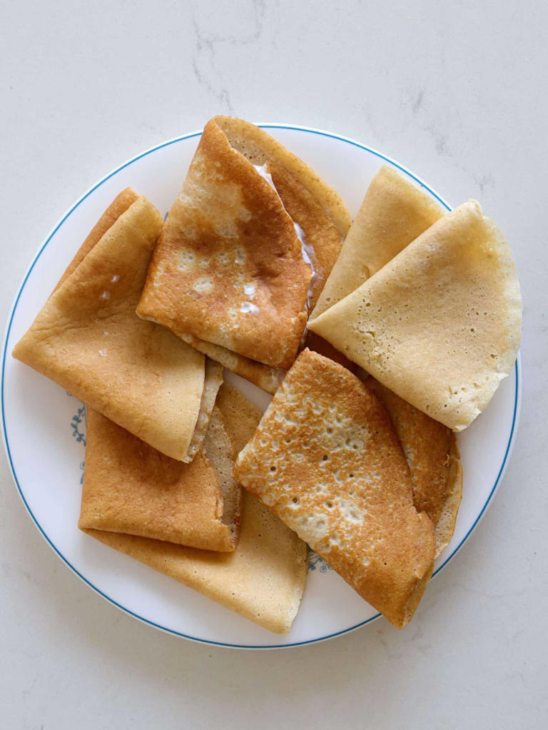 Delicious Oatmeal Crepes