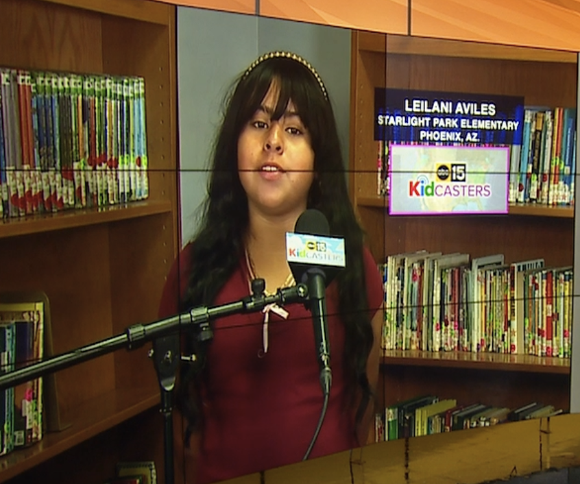 Kidcaster Leilani gives your Monday morning forecast from Starlight ...