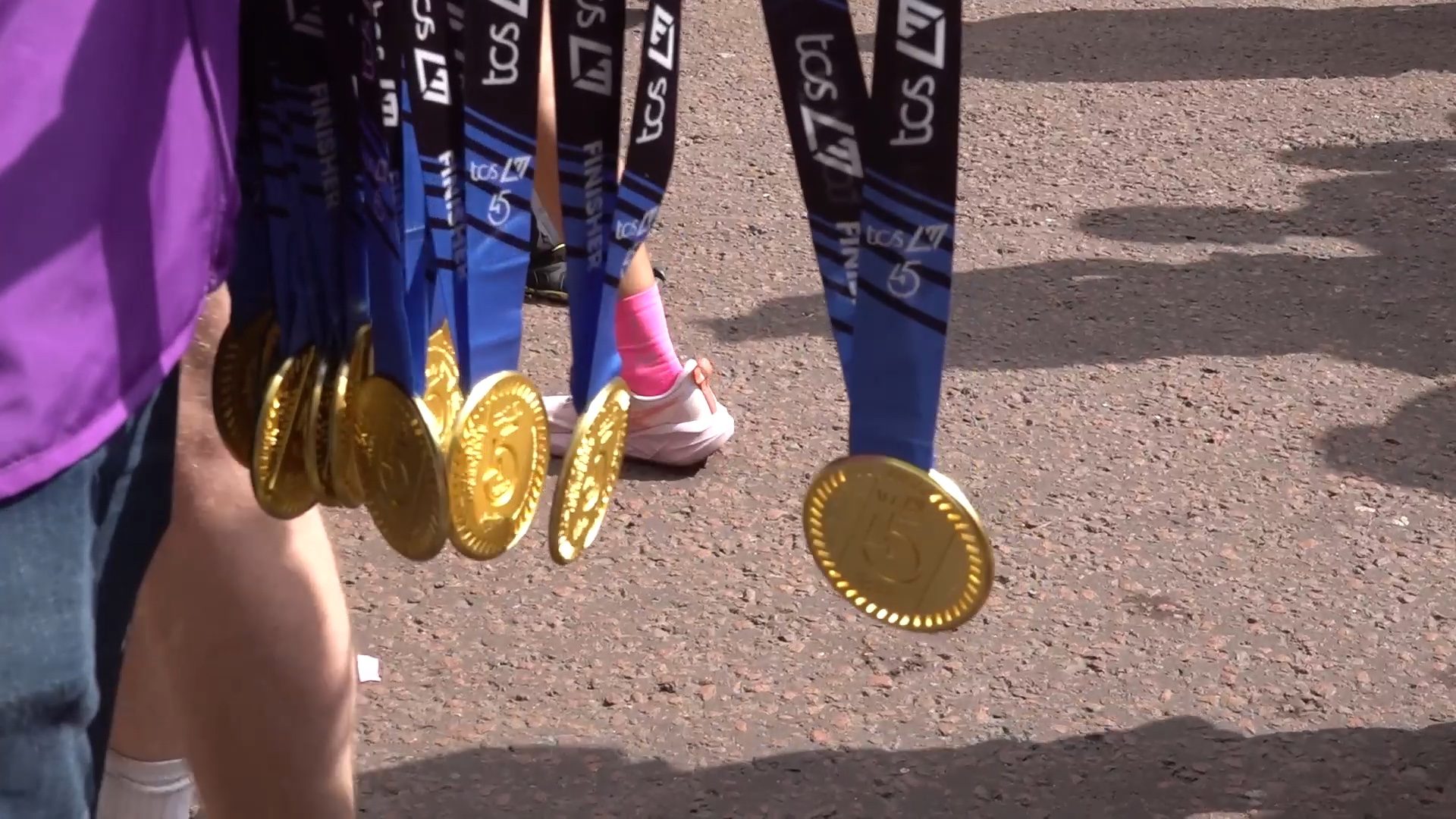 Youth Demand protest group disrupt London marathon