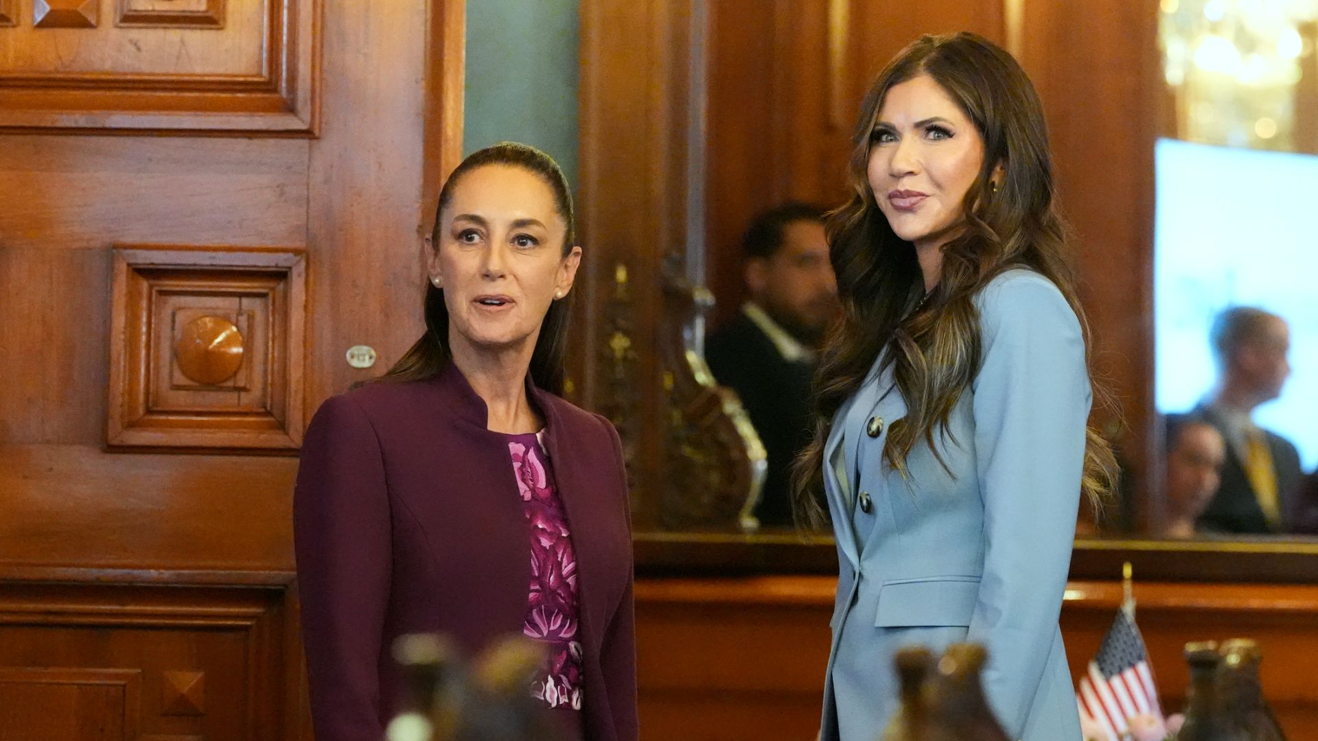 Angry at Trump, Sheinbaum hits back