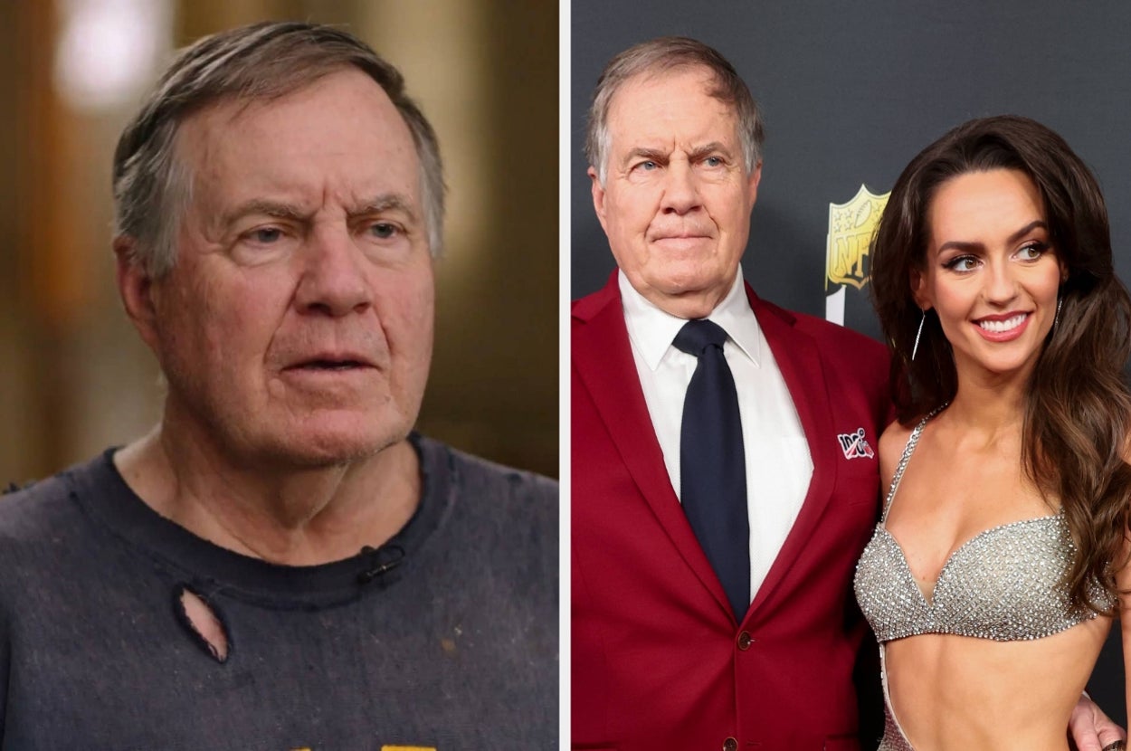 Amid Criticism Of Their 49-Year Age Gap, Bill Belichick Was Asked How He Met His 24-Year-Old ...