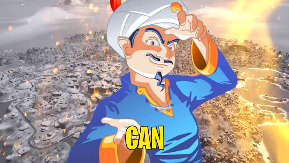 I BEAT the Akinator! Fortnite Edition