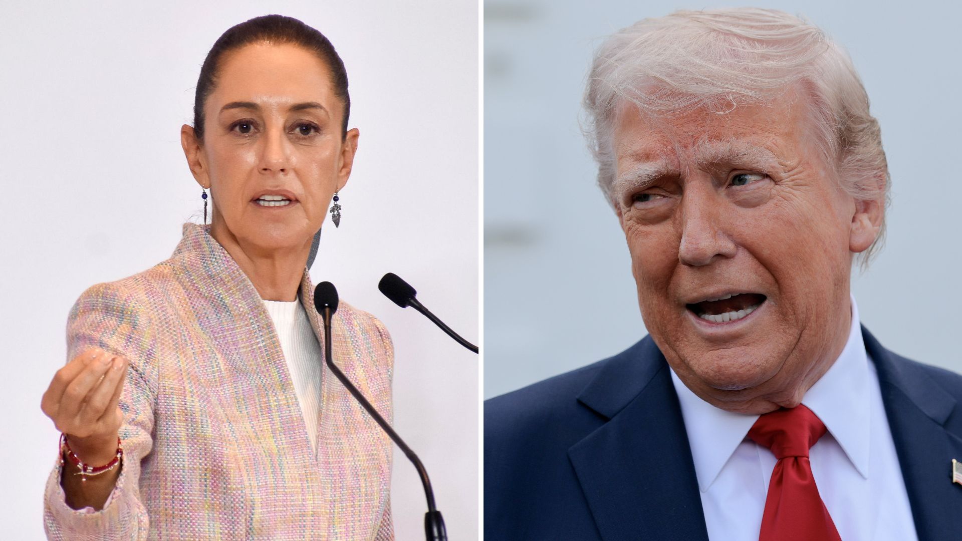 Angry at Trump, Sheinbaum hits back
