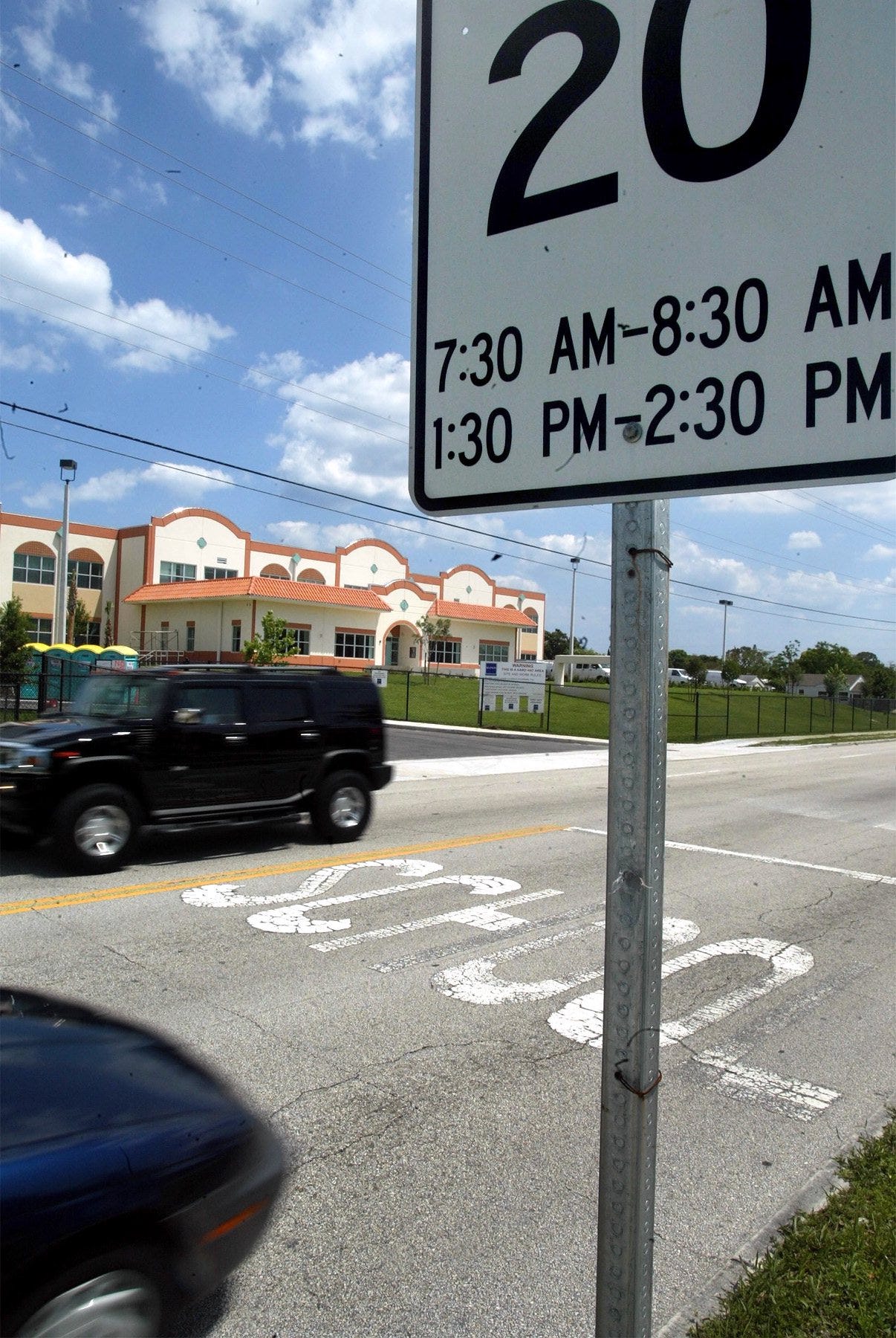 Thousands of high-speed drivers whiz past these West Palm schools, but ...