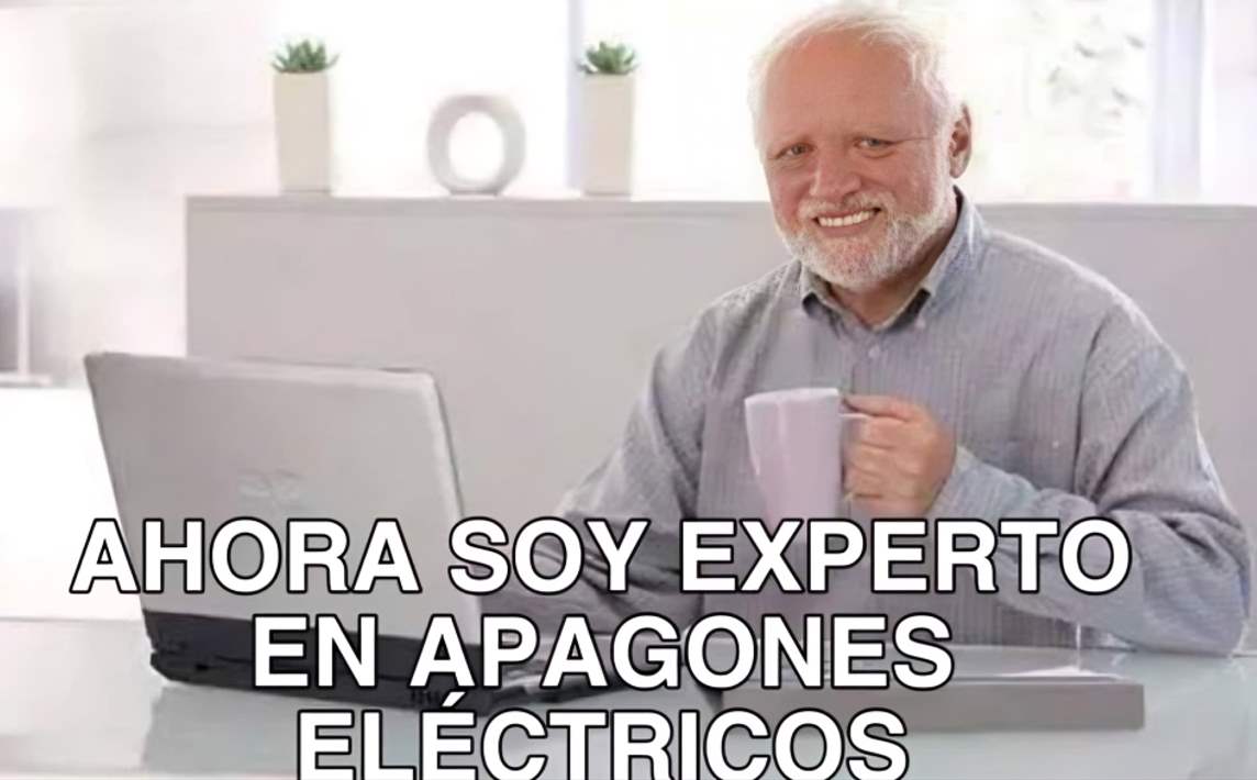 Los memes del histórico apagón que afectó a Europa