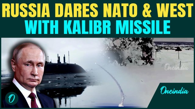 Video Shows Kalibr Missile From Russia's Nuclear Submarine Krasnoyarsk ...