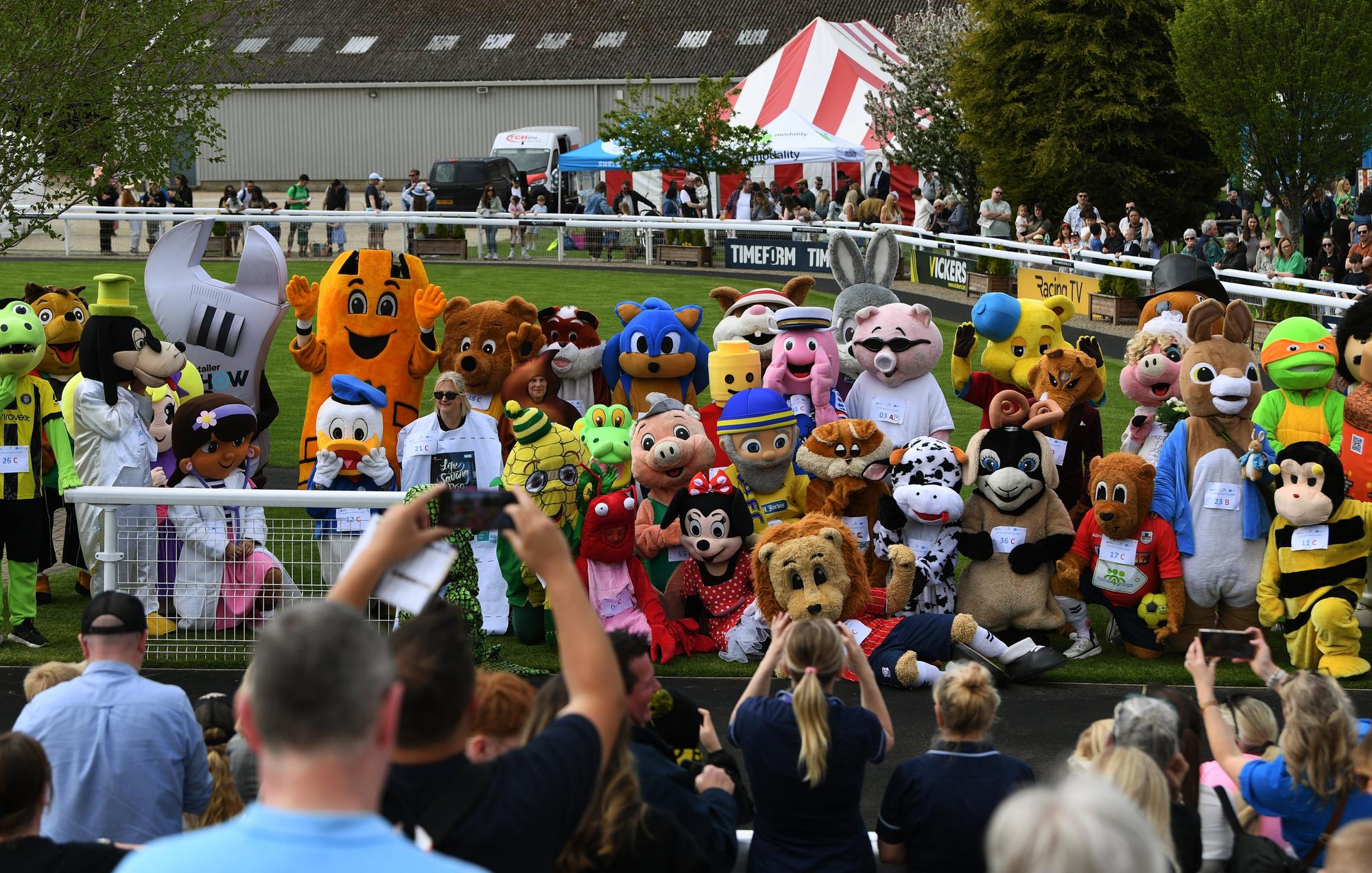 In pictures: The Sue Ryder Mascot Gold Cup at Wetherby Races