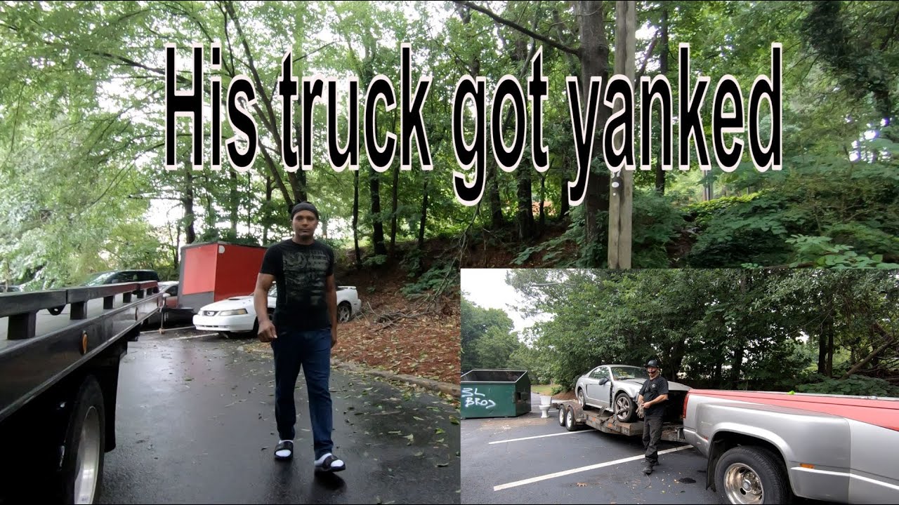 Towing Junk Cars from Tight Spaces!