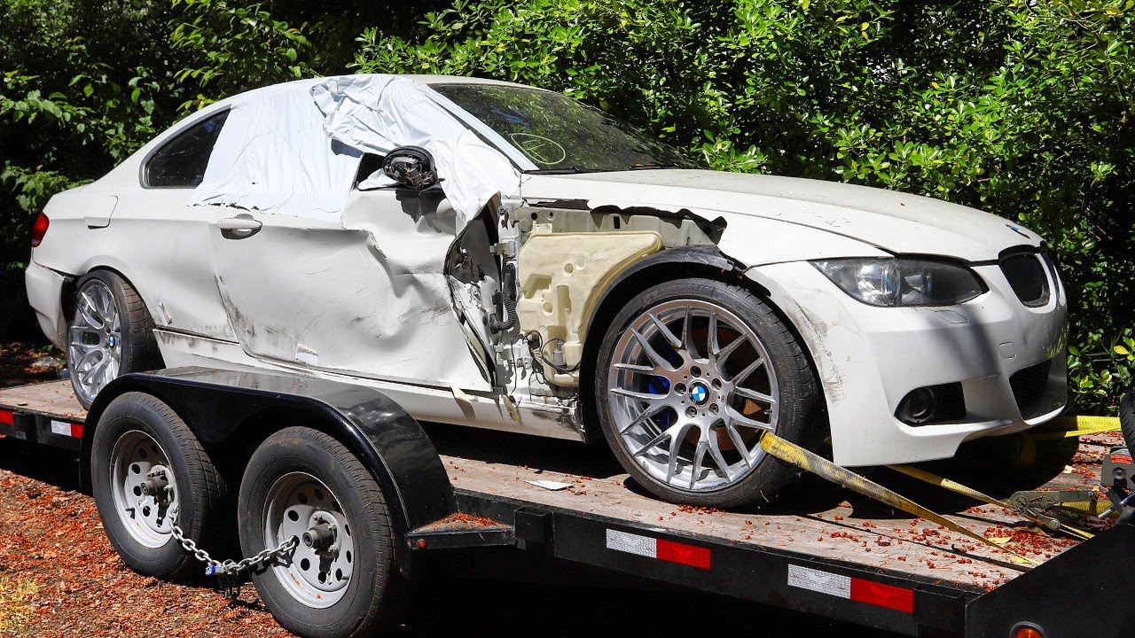 I Bought a Wrecked BMW 335i for $2300!