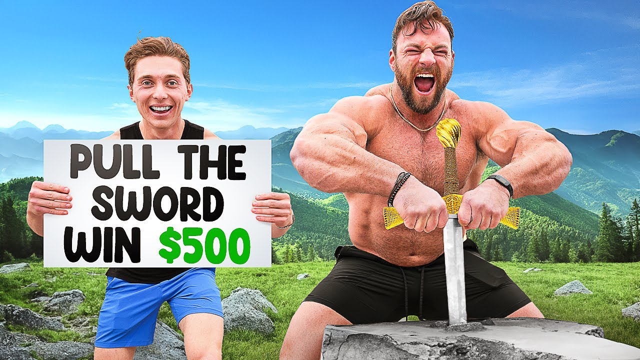 Pull the Sword From the Stone, Win $500!