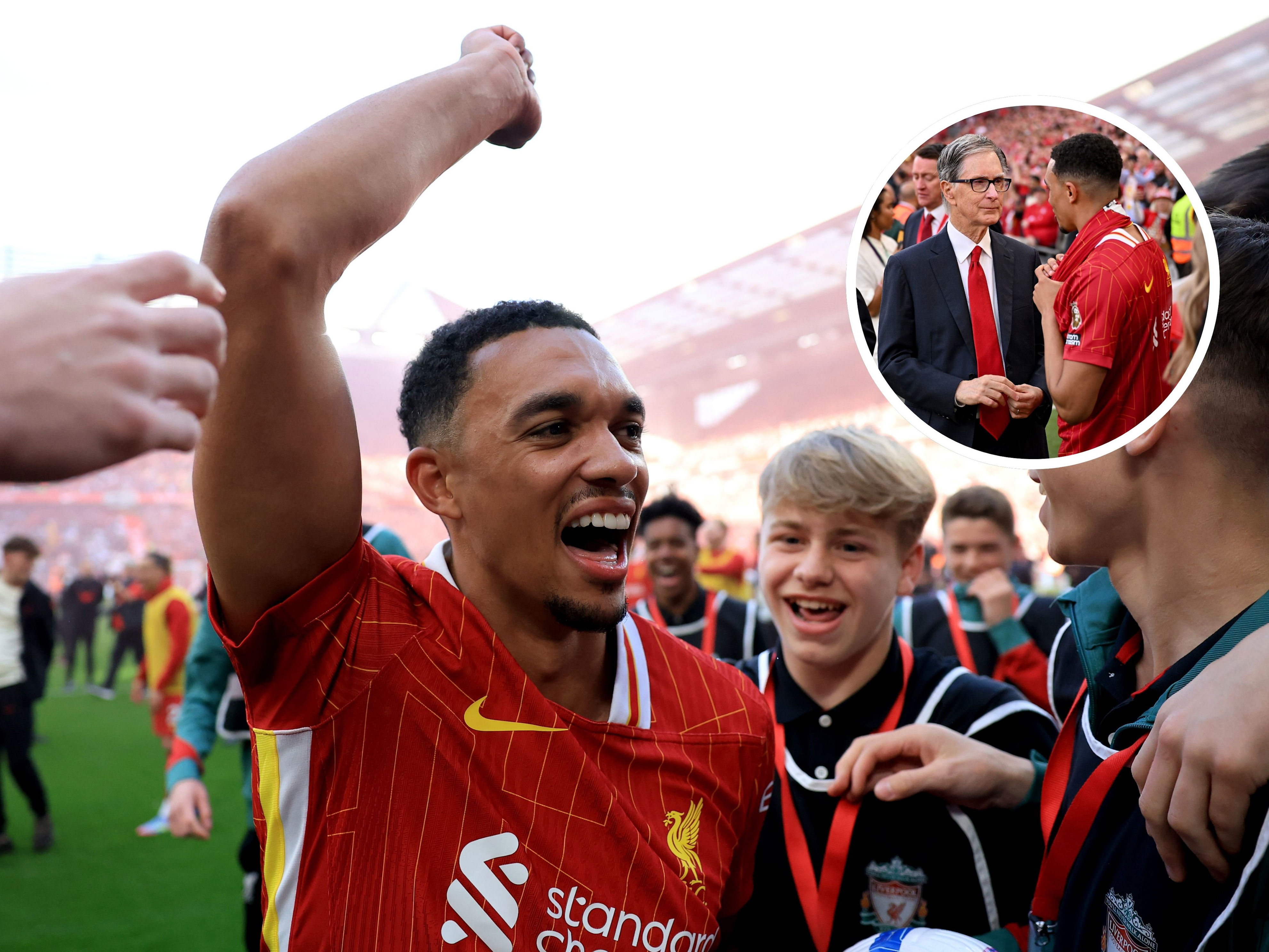 Trent Alexander-Arnold sends six-word Liverpool message as John W ...