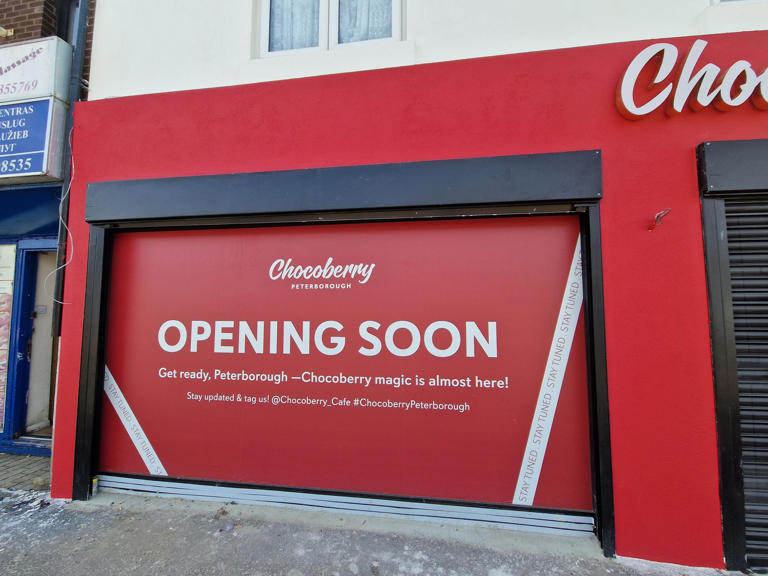 Excitement building as new Chocoberry cafe nears opening in Peterborough
