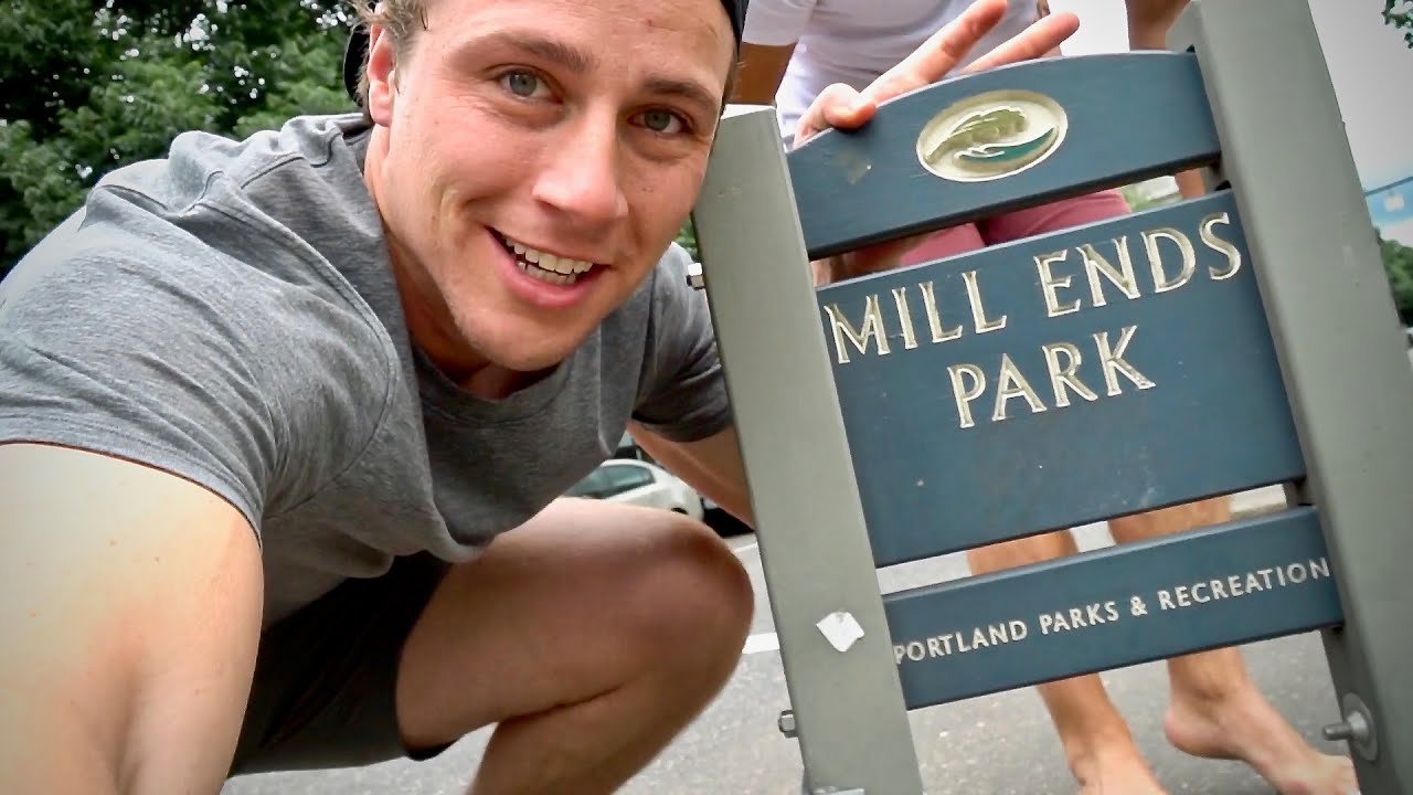 How SMALL is THE WORLD'S smallest PARK - Portland, OR