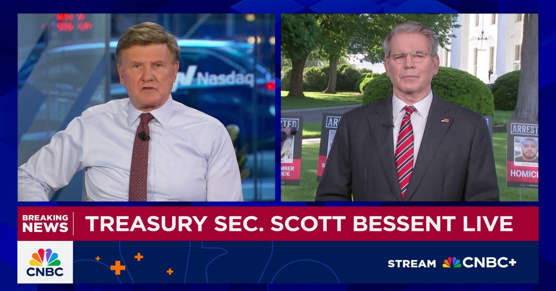 Watch CNBC's full interview with Treasury Secretary Scott Bessent